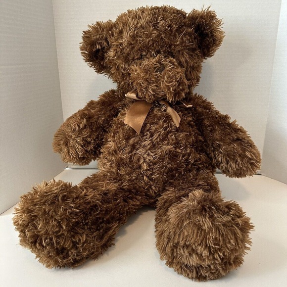 Kellytoy | Toys | Kellytoy Brown 24 Teddy Bear Wbow Q0 Stuffed Animal ...